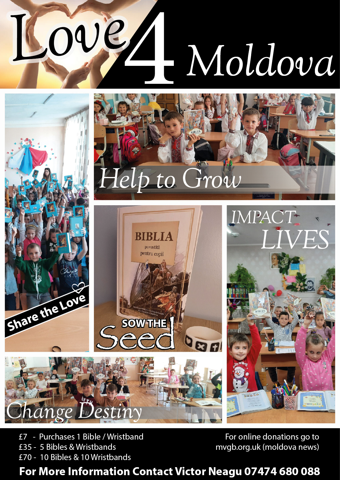 Moldova 2023 – our aim is to give 500 Children’s Bibles into their ...